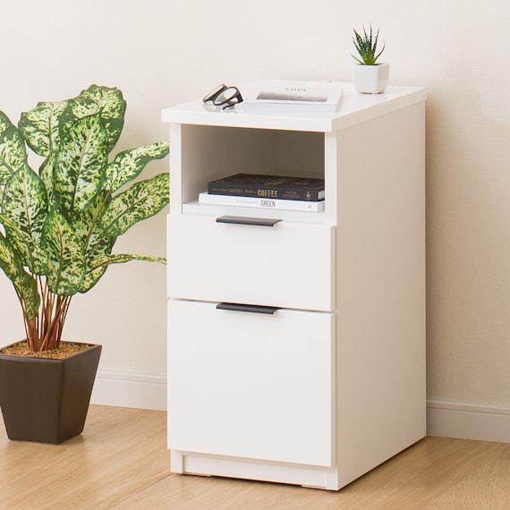 SIDE TABLE ETONA 30-2ST WH USB — NITORI INDIA