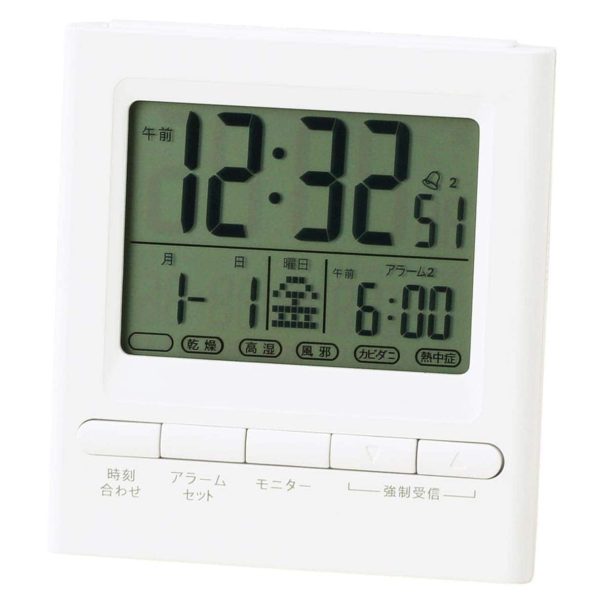DESKTOP CLOCK S5002WH — NITORI INDIA