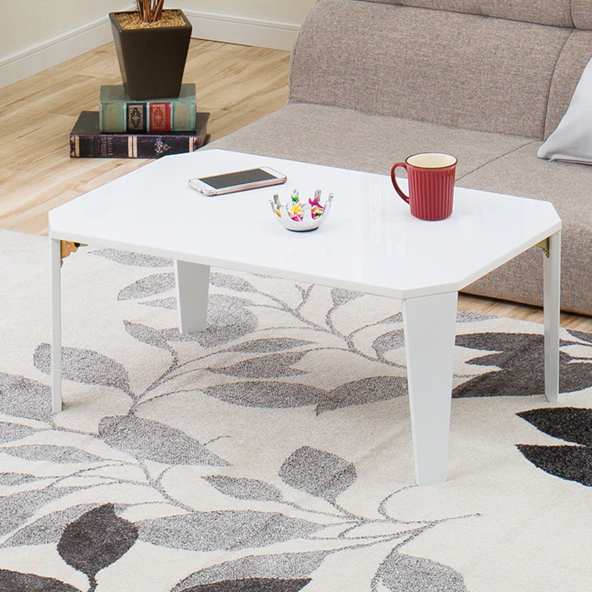 FOLDING TABLE SHINE 7550 WH — NITORI INDIA